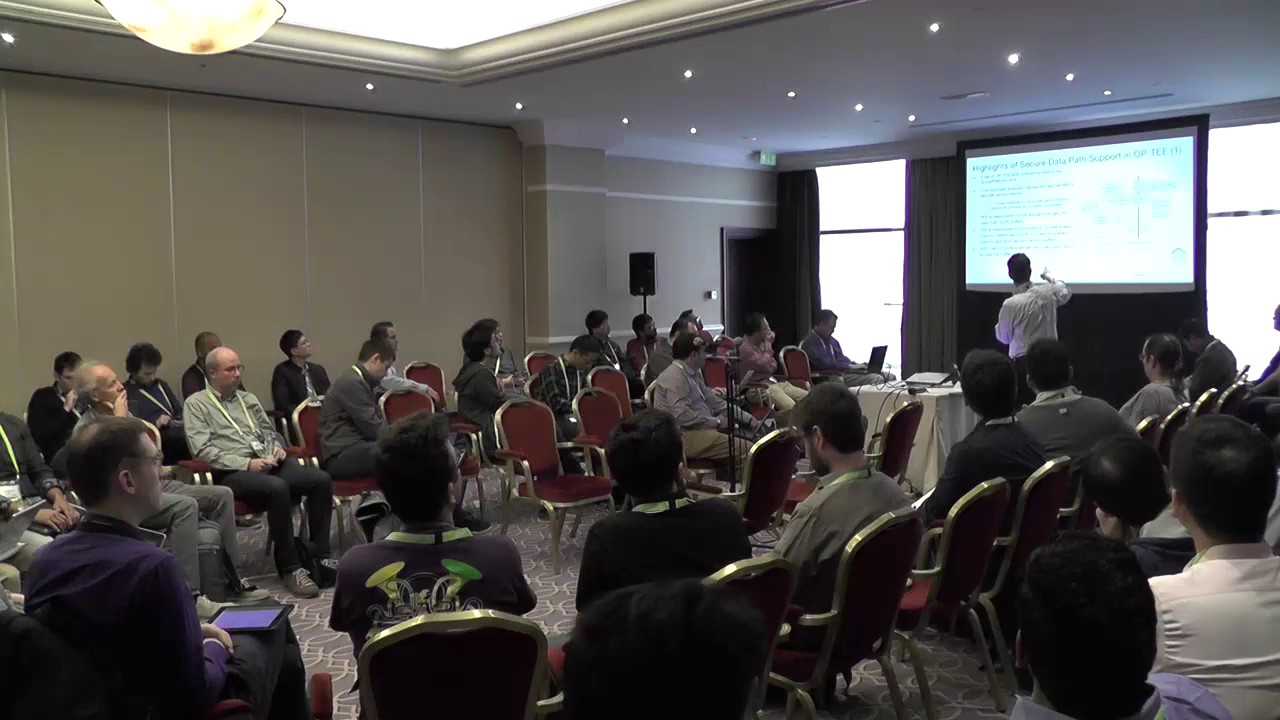 BUD17-400 - Secure Data Path with OPTEE | Linaro Resources Hub